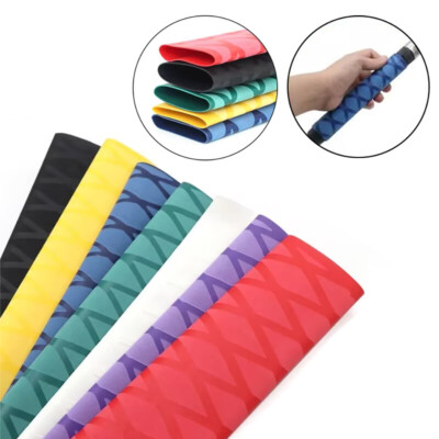 X-Tube Heat Shrink Wrap Tubing 39"&64" Lengths For Rod Grips - 6 Color ...