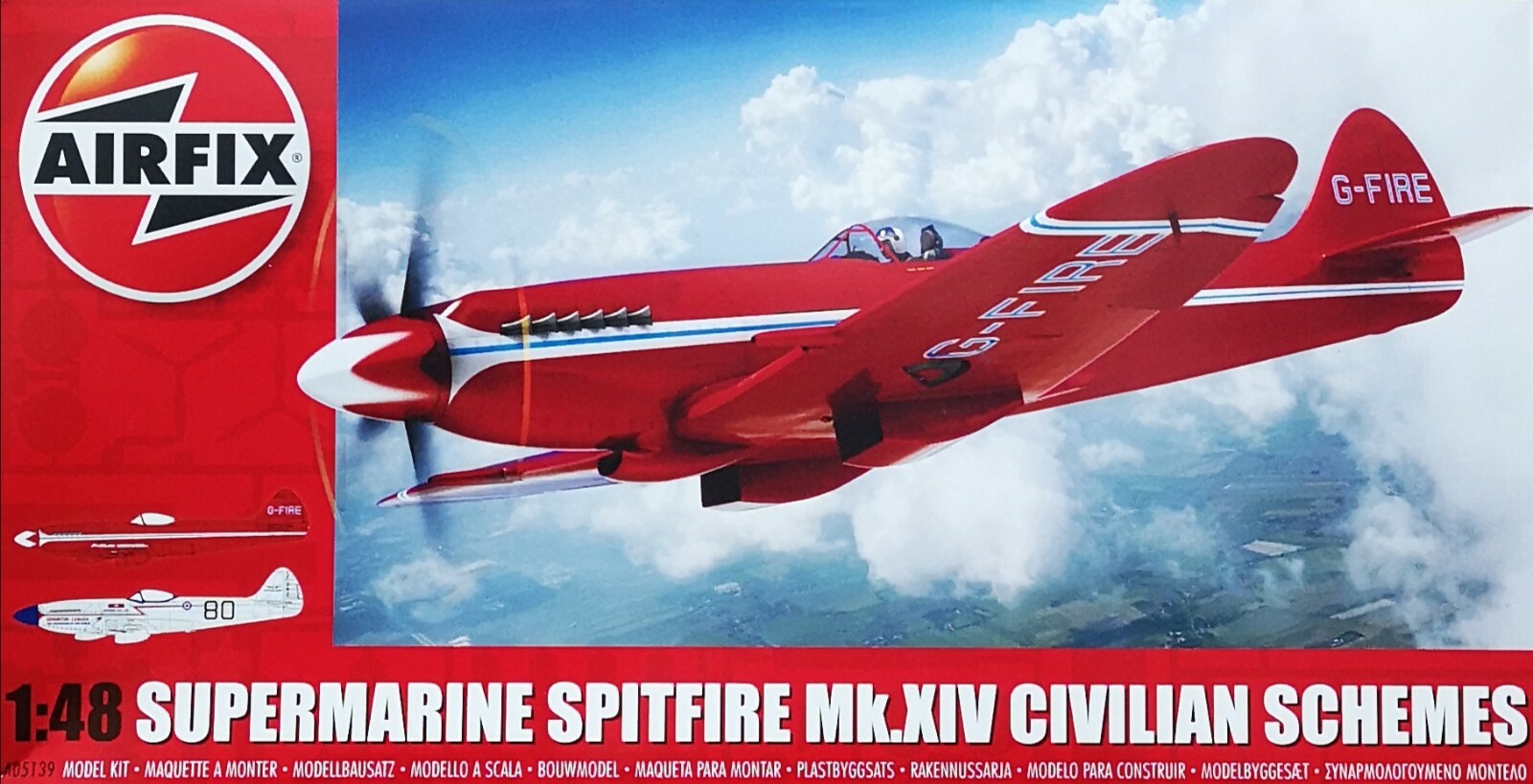 Airfix 1/48 Aircraft Military Plane New Plastic Model Kit 1 48 Mr ...