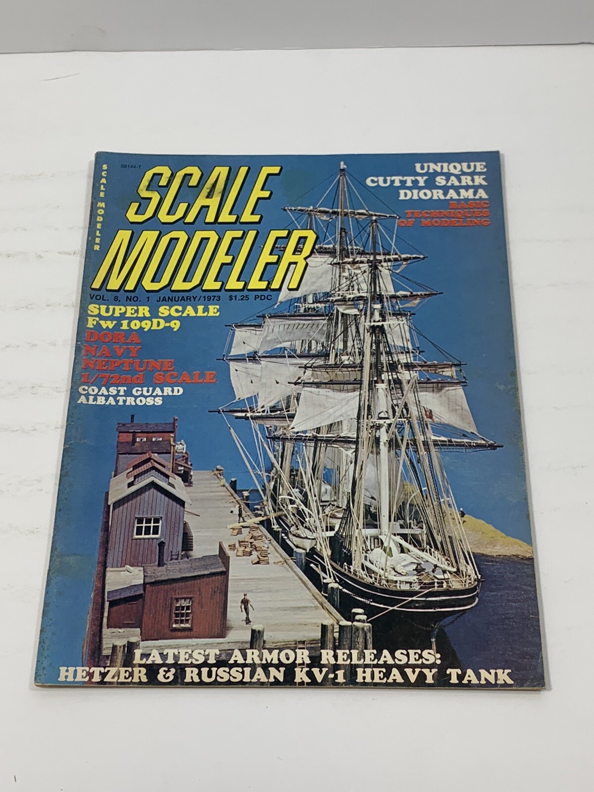 Scale Modeler Mag FW 109D-9 Dora Navy Neptune January 1973 V8 #1 | eBay