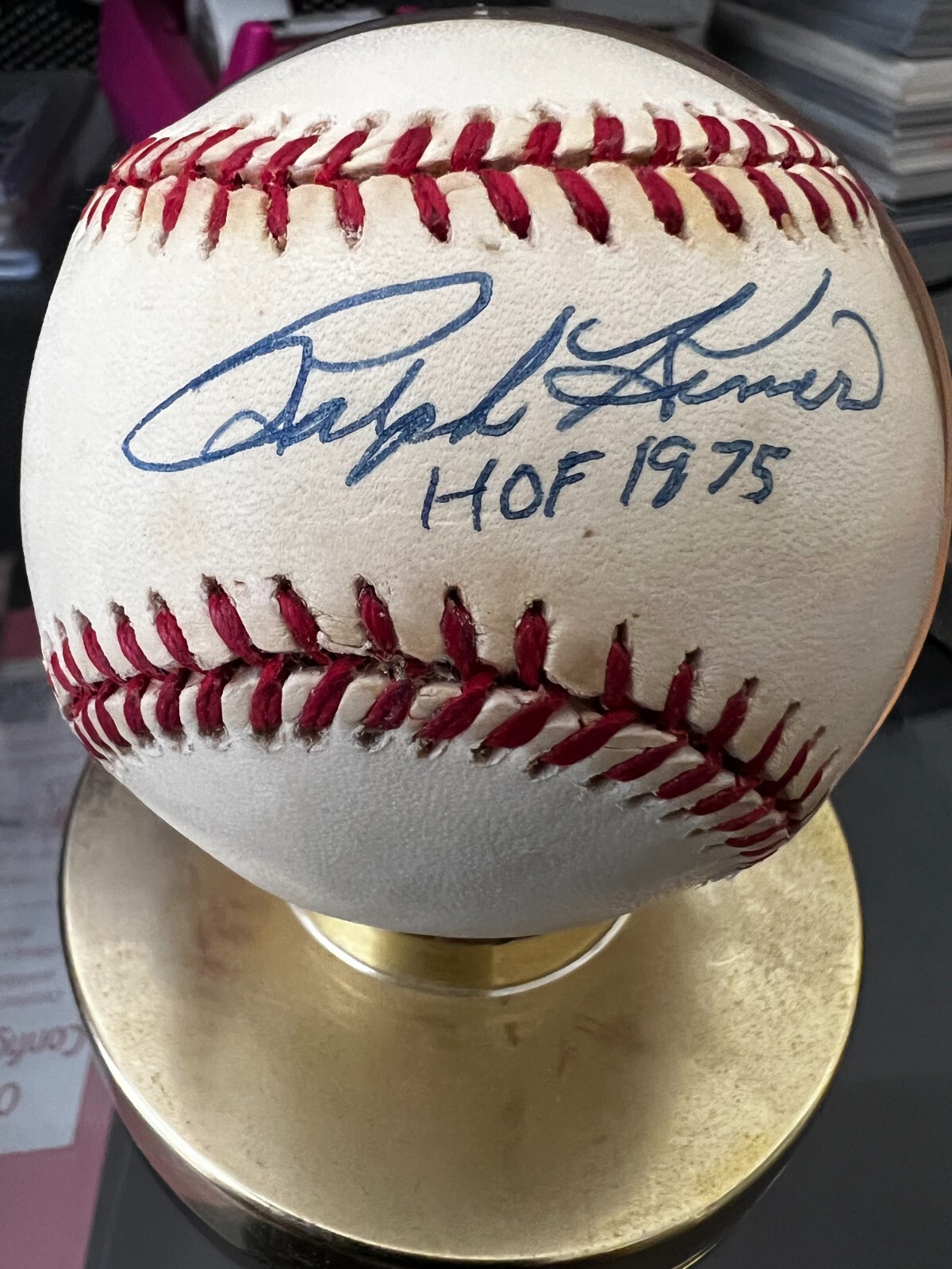 RALPH KINER -- AUTOGRAPHED / SIGNED -- OFFICIAL NATIONAL LEAGUE ...