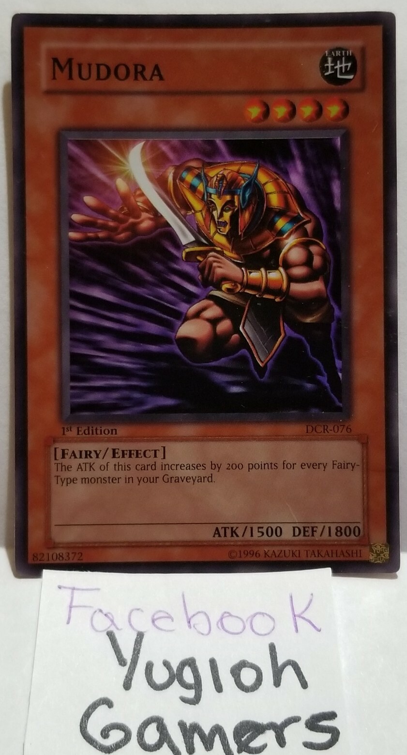 YUGIOH MUDORA DCR-076 1ST EDITION SUPER PLAYED | eBay