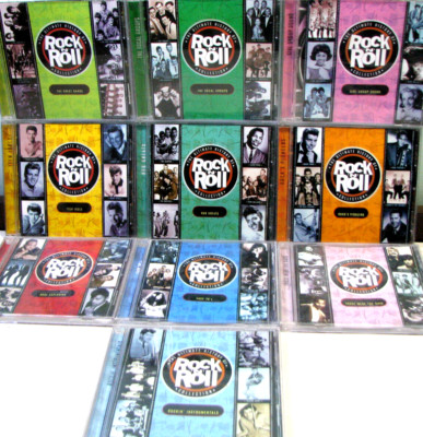 ULTIMATE HISTORY OF Rock 'n' Roll COLLECTION 10 CD Box Set SirH70 | eBay