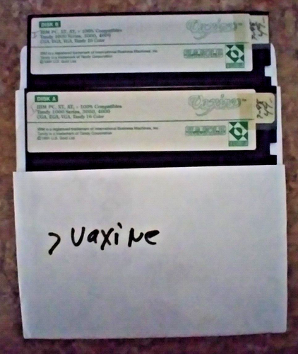 Vaxine 5.25 Disks 1991 US Gold Ltd. IBM/PC Compatibles | eBay