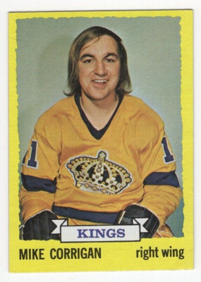 1973-74 Topps Hockey Card #48 Mike Corrigan - Los Angeles Kings | eBay