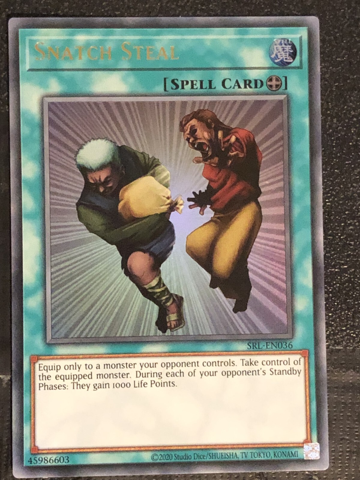 Snatch Steal SRL-EN036 Super Rare 25th Anniversary (Yugioh/Yu-Gi-Oh) | eBay