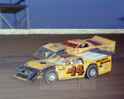 1983 Larry Moore NDRA 4x6 print Dirt Late Model Racing | eBay