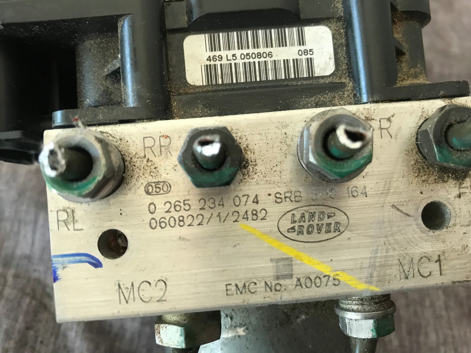 RANGE LAND ROVER 06-09 OEM L320 LR3 ABS ANTI LOCK BRAKE MODULE PUMP ...