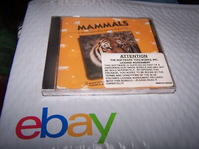 Vintage Software Toolworks Mammals Encyclopedia CD 9999222-000004 | eBay