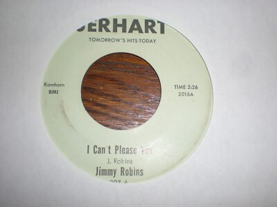 Jimmy Robins 45 I Can't Please You JERHART | eBay