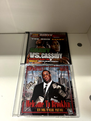 2X RARE DJ CUTMASTER C GRAVY VS CASSIDY WELCOME TO BROOKLYN NYC PROMO ...