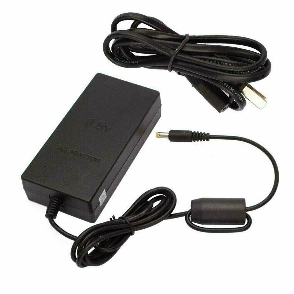 Power Supply AV Cable Sony Playstation 2 Slim PS2 Slim Charger TV Cable ...