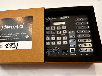 Squarp Hermod Black Eurorack Sequencer/MIDI-CV Interface inkl. OVP wie neu | eBay