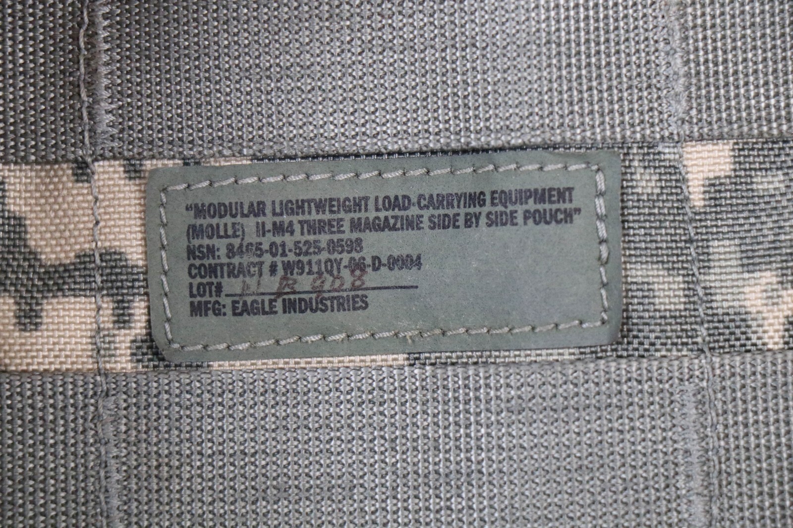 4x - US Army Molle II Three Mag Pouch UCP 3 Magazine Side X Shingle ...