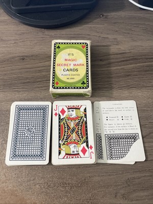 It’s Magic Secret Mark Cards No. 6969 - All 52 Cards & 2 Instruction ...