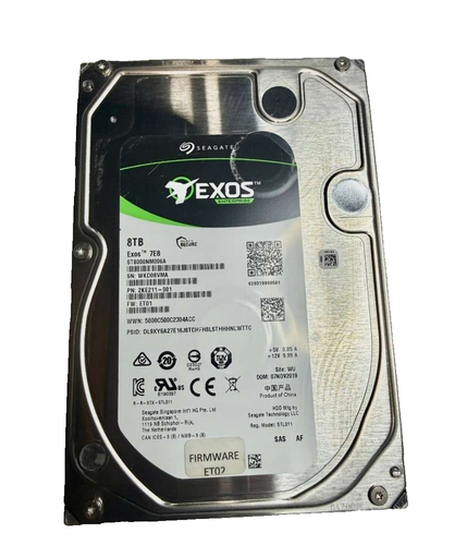 Seagate Exos 8TB 3.5-inch SAS 12 Gb/s Enterprise HDD (Servers) | eBay