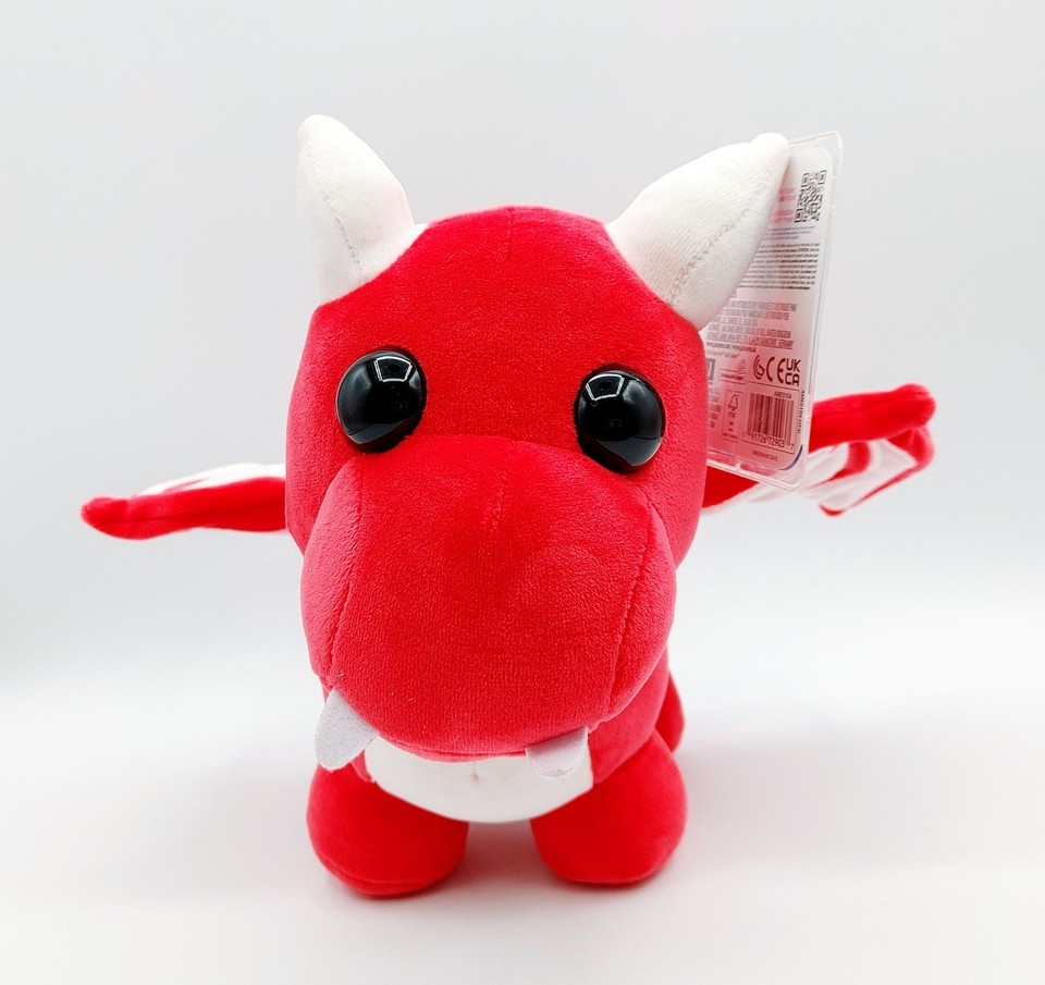 Adopt Me! Collector Plush Dragon Series 4 Legendary in-Game Red Dragon ...
