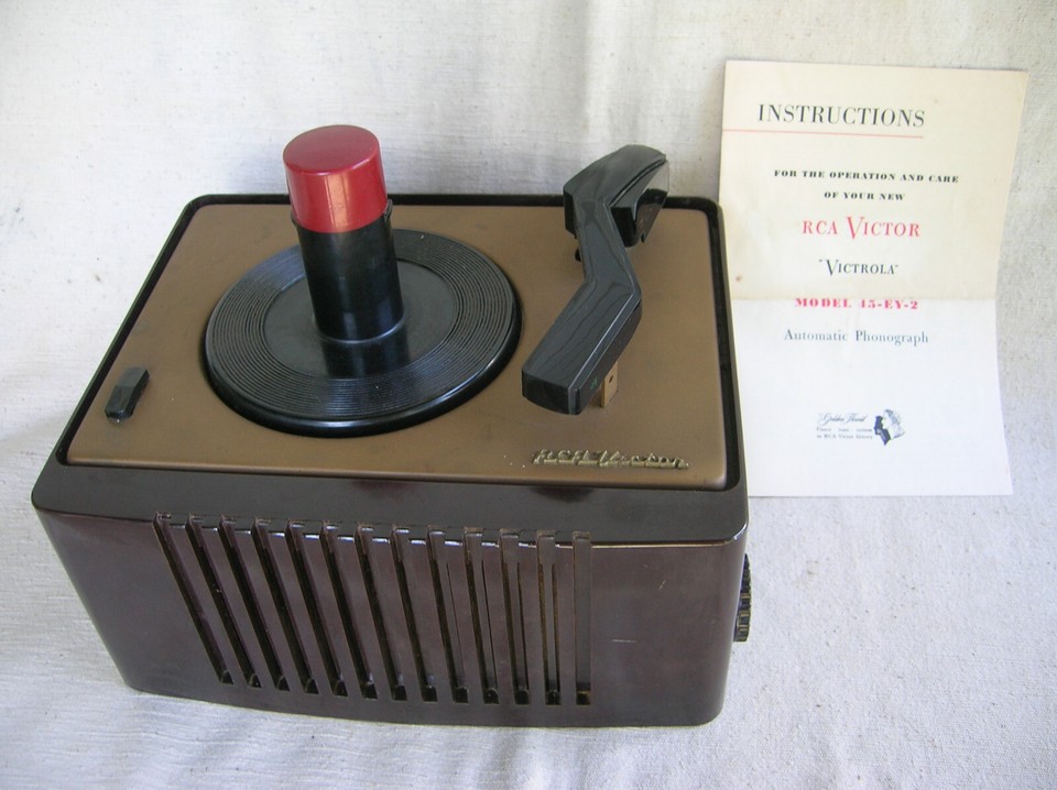 RCA Victor model 45-EY-2 automatic phonograph 45 RPM record player | eBay