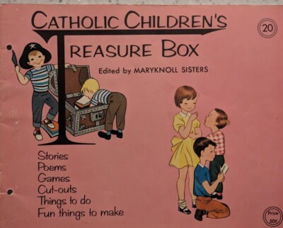 Vintage Catholic Children's Treasure Box #20 1958 God Made Everything ...