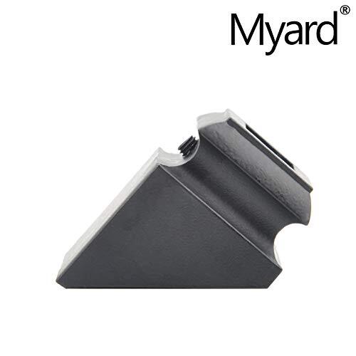 Pitch Angled Slant Shoes with Screw for 1/2 Inches Square Iron Stair ...