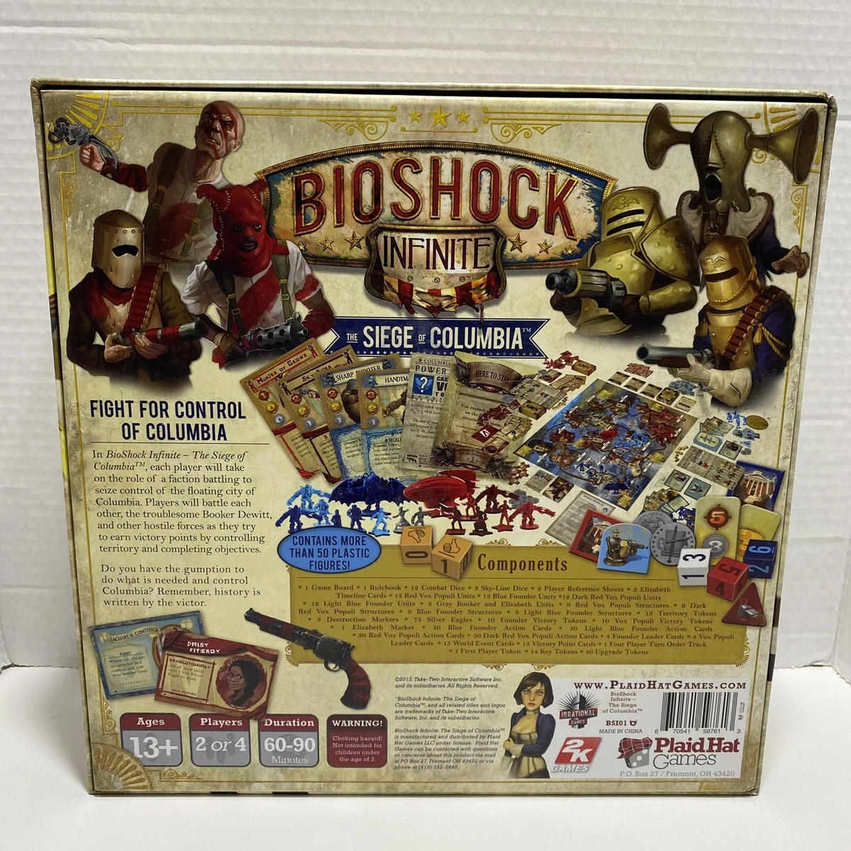 Bioshock Infinite: Siege Of Columbia Board Game - glwec.in