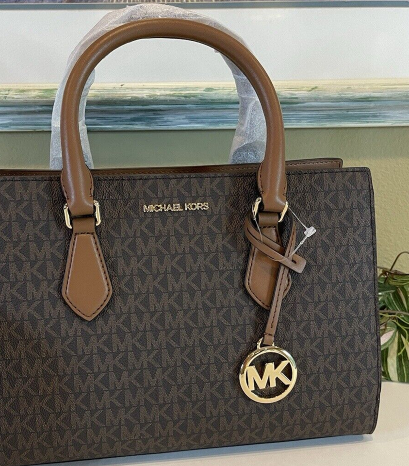 MICHAEL KORS SHEILA MEDIUM TRIPLE COMPARTMENT SATCHEL SHOULDER BAG MK ...