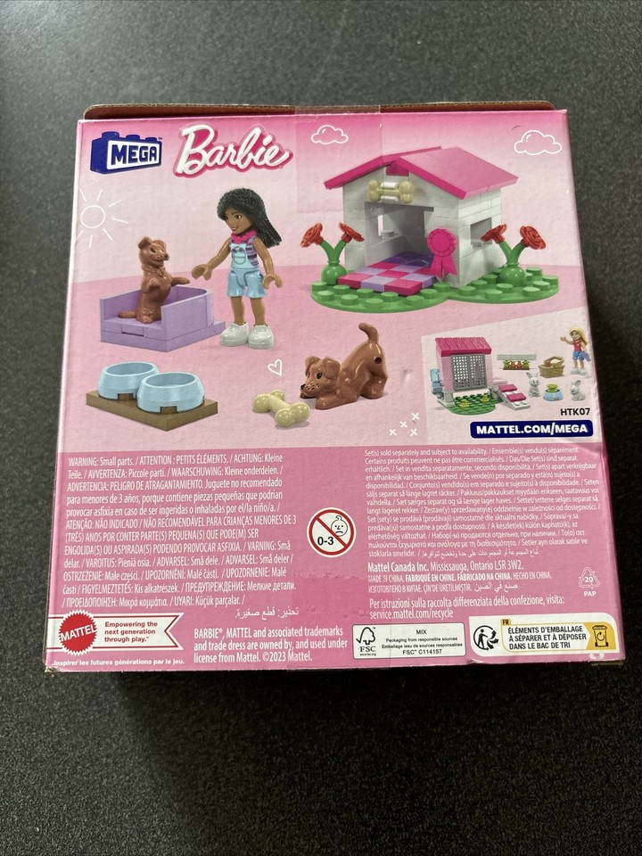 Barbie Mega Blocks Puppy Playhouse | eBay