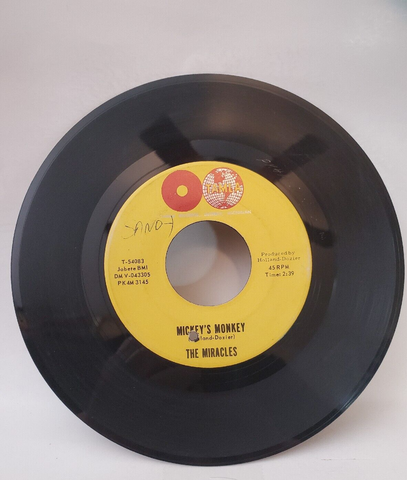 Miracles MICKEY'S MONKEY / WHATEVER MAKES YOU HAPPY (SOUL 45) #54083 ...