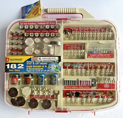 Alltrade 182 Piece Rotary Tool Accessory Set for sale online | eBay