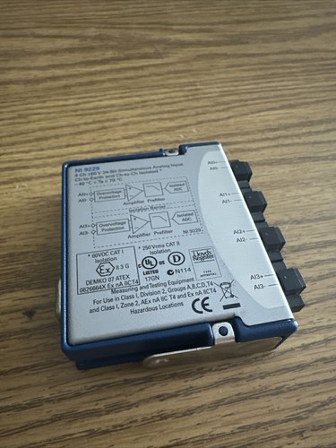 Used National Instruments NI 9229 Analog Input Module NI-9229 Free ...