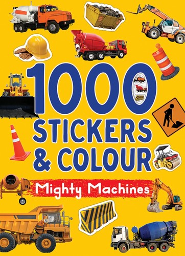 1000 Stickers & Colour - Mighty Machines 1646 | eBay
