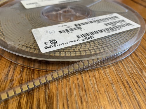 Kyocera AVX 16V 10UF 106C TAJB106K016RNJ 1210 10% Tantalum Capacitors ...