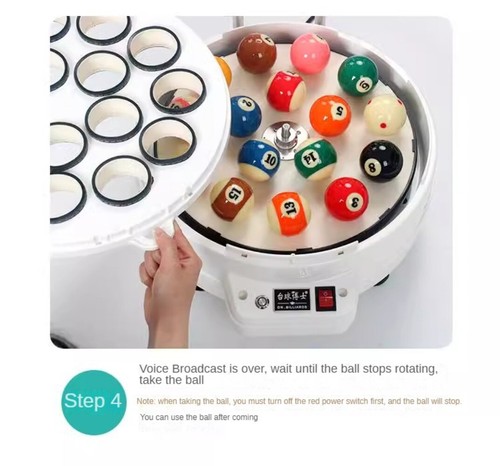 Automatic Billiard Ball Washer (American Style) 2 in 1 Ball Washer 110v ...