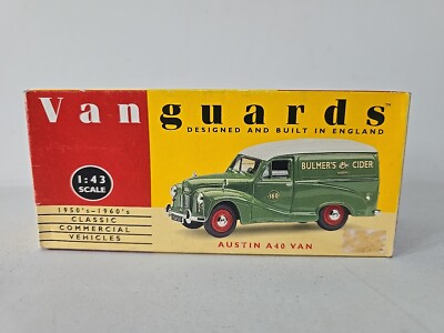 VANGUARDS 1:43 SCALE VA3007 AUSTIN A40 VAN BULMERS CIDER DIECAST MODEL ...