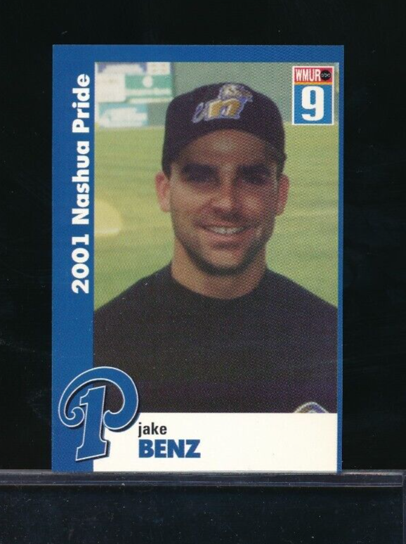 2001 Nashua Pride Team Issue #1 Jake Benz tough | eBay