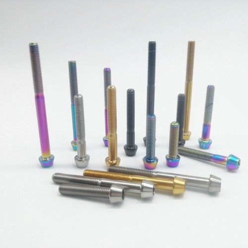 M5x16/18/20/25/30/35/40/45/50/60mm Titanium Ti Allen Taper Cone Hex ...