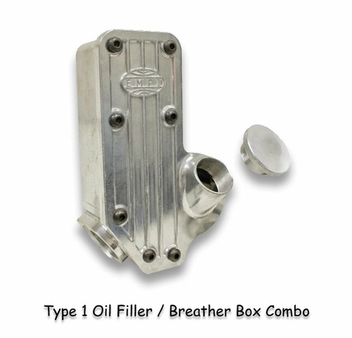 VW TYPE 1 BUG BUS GHIA SUPER BEETLE OIL FILLER BREATHER BOX COMBO ...