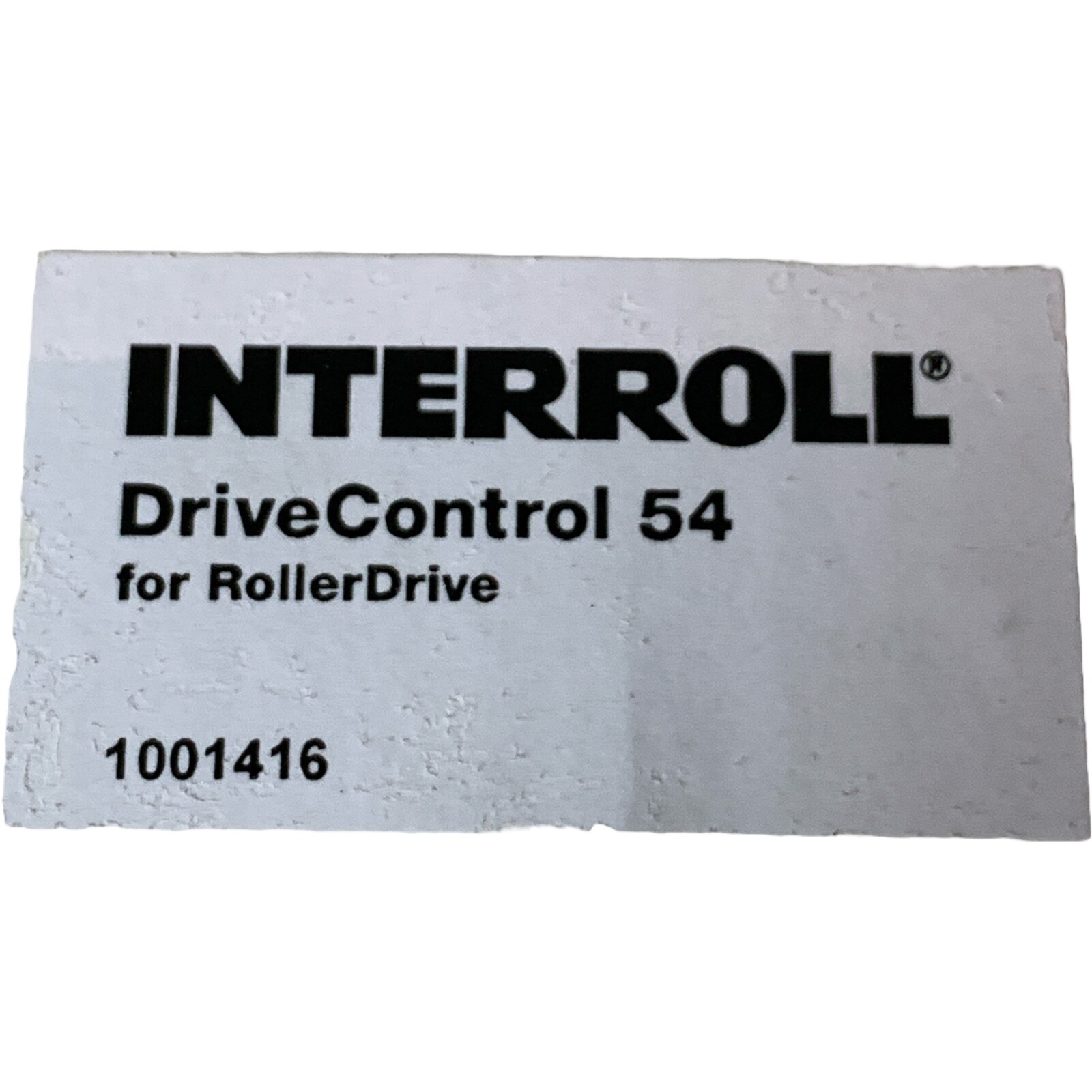 INTERROLL Drive Control for RollerDrive 54 1001416 | eBay