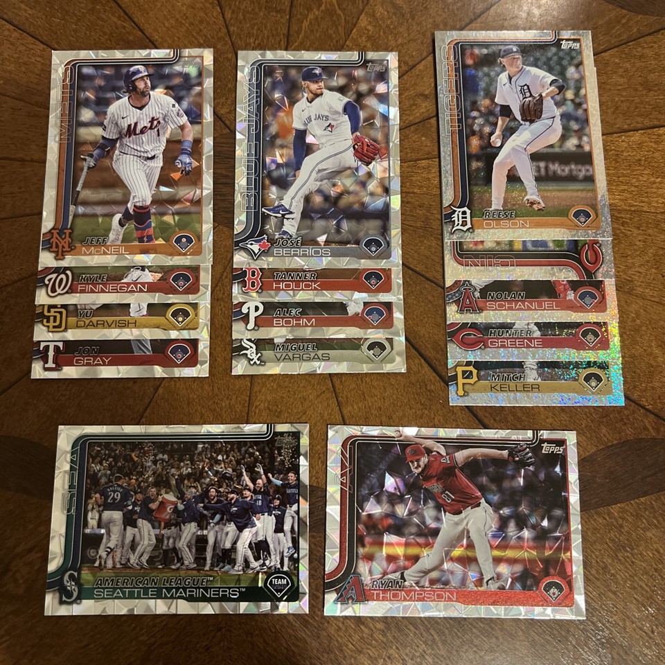 2025 Topps Series 1 Diamante Foil Parallel- Lot of 15 | eBay