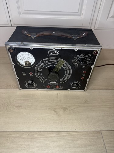 Vintage Solar Model CE Capacitor Analyzer Tube Tester Works Powers On ...