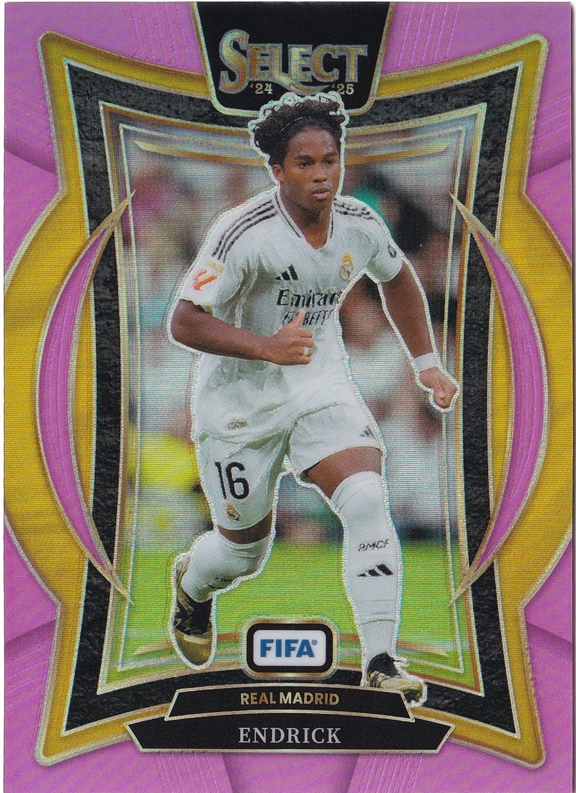2024-25 Panini Select Fifa - Terrace Endrick #2 Pink Prizm /59 for sale ...