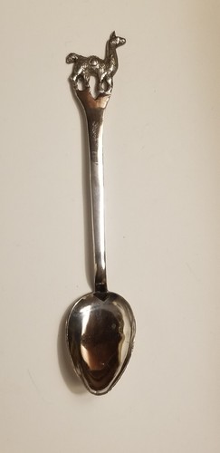 VINTAGE STERLING SILVER PERU ALPACA LLAMA SOUVENIR FIGURAL SPOON | eBay