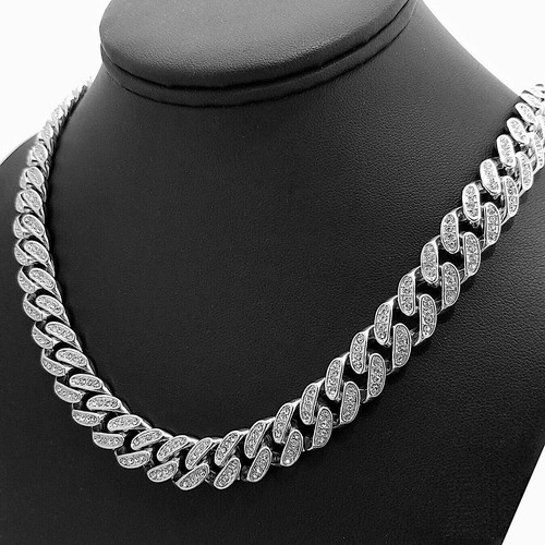 Hip Hop POLO-G 1300 Pendant 16" 18" 20" Iced Cuban Box Lock Chain ...