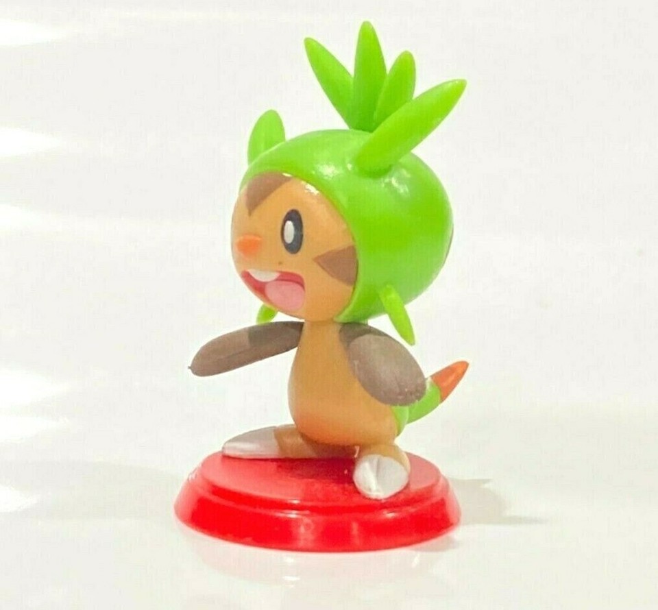 Japan Nintendo Furuta Choco Egg Pokemon Cute Chespin Mini Figure Toy ...