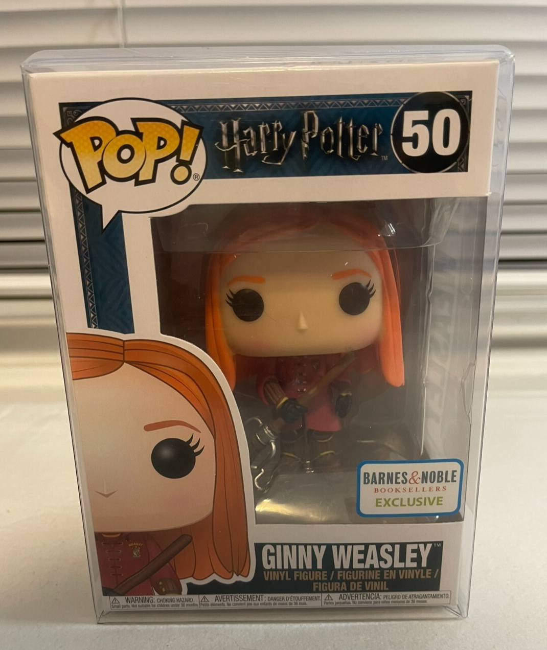 Funko Pop! Vinyl: Harry Potter - Ginny Weasley (w/ Quidditch Robes ...