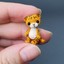 Custom extremely micro Tiger. Doll pet. Dollhouse miniature ...