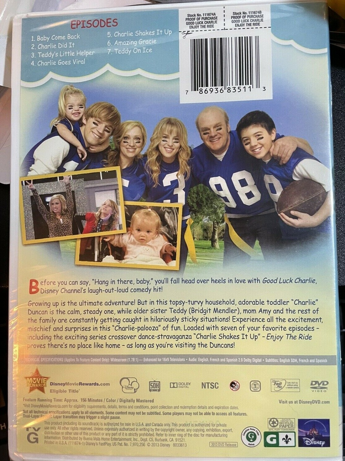 Good Luck Charlie Season 1 Dvd