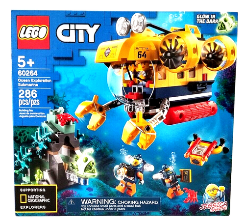 LEGO City 60264 Ocean Exploration Submarine. New & Factory Sealed ...