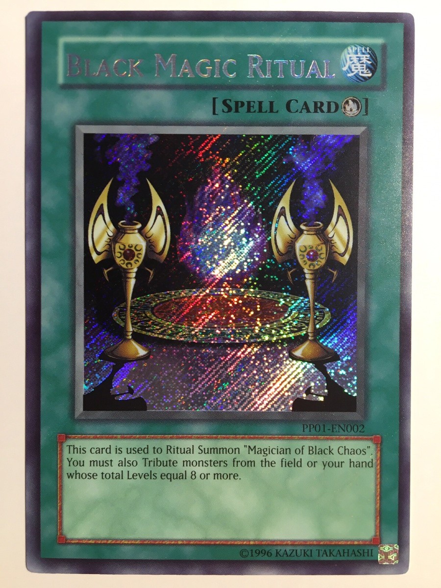 Yugioh Black Magic Ritual Dark Magician | Card Details | Yu Gi Oh!