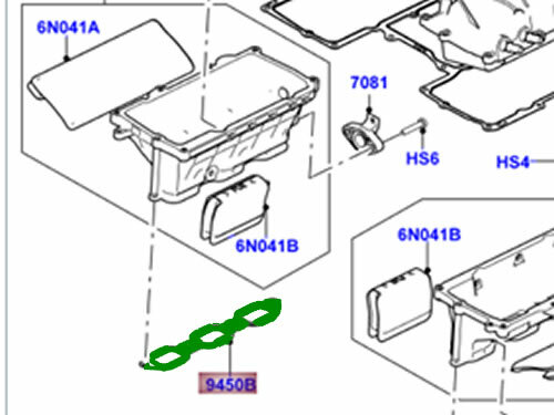 LAND ROVER INTAKE MANIFOLD GASKET ROVER 13 ON LR4 SPORT 14 SET LR041681 ...