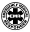EMR Emergency Medical Responder Vinyl Decal Fire Dept Rescue EMT window ...